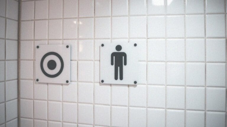 Znak toalety damskiej - znaczenie i zastosowanie w przestrzeni publicznej